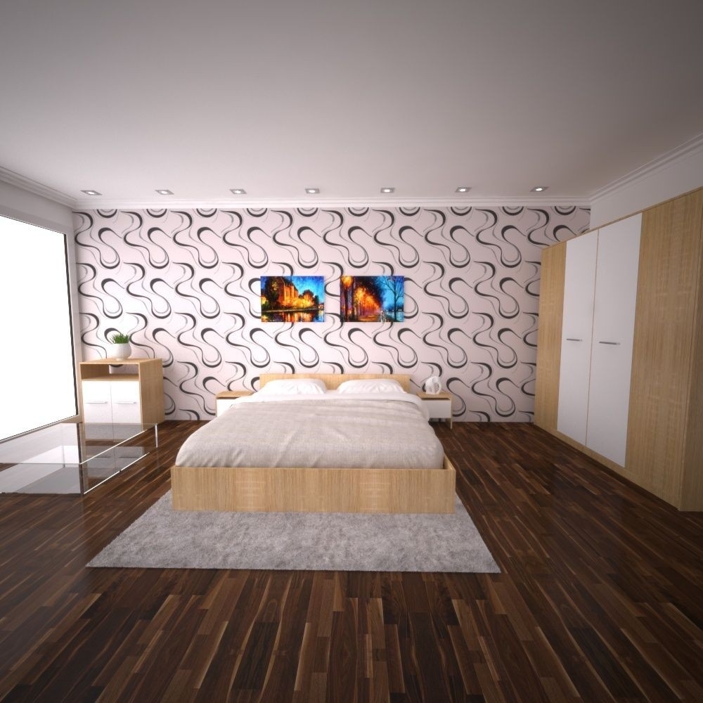 Set Dormitor Lorena Stejar Sonoma - Housemob.Design - Home&Deco